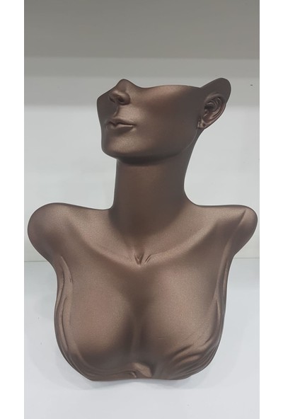Aydın Dekor Polyester Boyalı Vücut Kahve Takı Manken Aydın Dekor Polyester Boyalı Vücut Kahve Takı Manken
