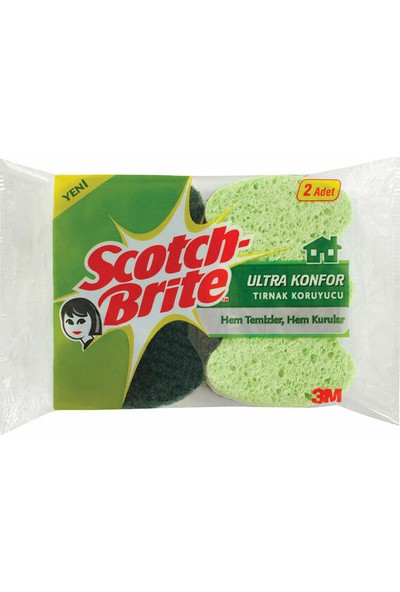 Scotch Brite Ultra Konfor Klasik 2'li Scotch Brite Ultra Konfor Klasik 2'li
