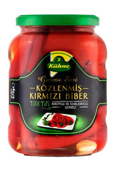 Kühne Közlenmiş Kırmızı Biber 720 ml Kühne Közlenmiş Kırmızı Biber 720 ml