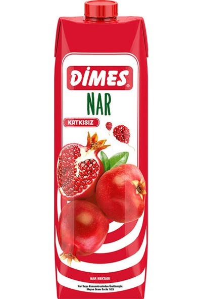 Dimes 1 Lt Meyve Suyu Act.Nar Dimes 1 Lt Meyve Suyu Act.Nar