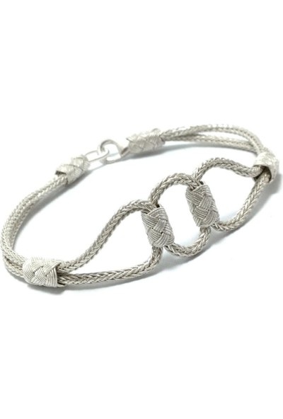 My Takıcı Kadınlar ve Erkekler Için Gümüş Bileklik