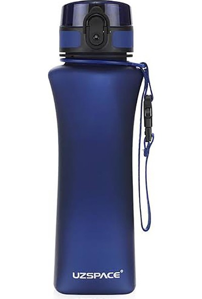 Uzspace 500 ml Lacivert Tritan Matara - Suluk 6008 Uzspace 500 ml Lacivert Tritan Matara - Suluk 6008