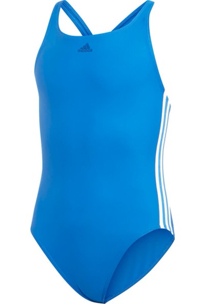 adidas Kız Çocuk Mayosu Spor Mavi Dy5924 Fit Suit 3S Y adidas Kız Çocuk Mayosu Spor Mavi Dy5924 Fit Suit 3S Y