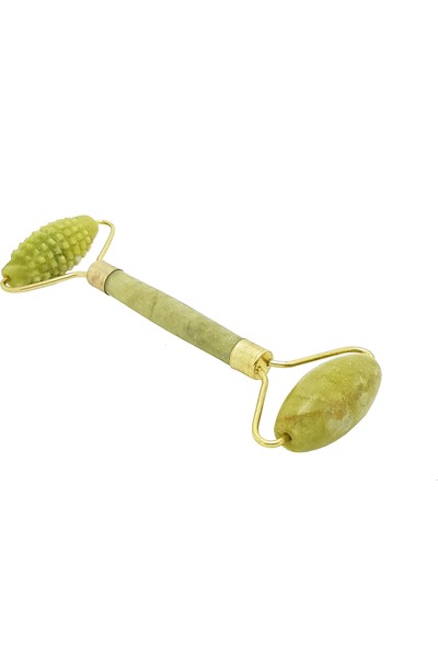 Chavin Jade Yeşim Taşı 2'li Yüz Cilt Masaj Bakım Aleti Roller CIN236 Chavin Jade Yeşim Taşı 2'li Yüz Cilt Masaj Bakım Aleti Roller CIN236