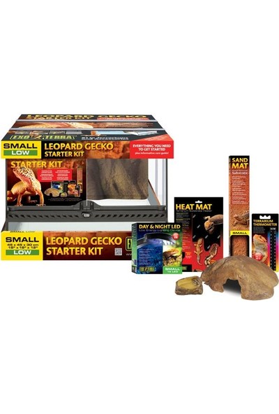 Exo Terra Leopard Gecko Teraryum Kit 45 x 45 x 30 cm