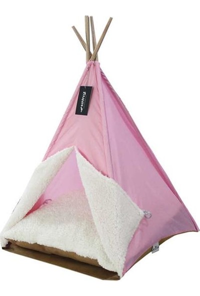Bedspet Kedi Çadırı Pembe Büyük Boy