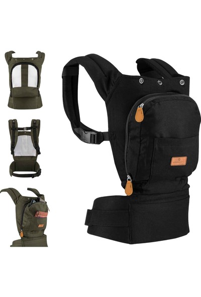 Elele Life Ergo Air Ergonomik Kanguru Siyah Elele Life Ergo Air Ergonomik Kanguru Siyah