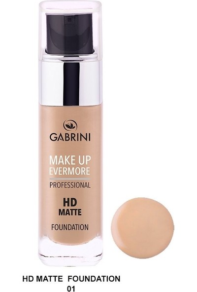 Gabrini Hd Matte Fondöten