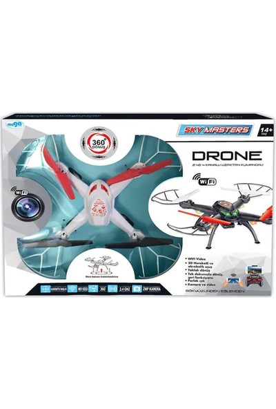 Mega 2.4G Kameralı Sky Hunter Drone- Wifi