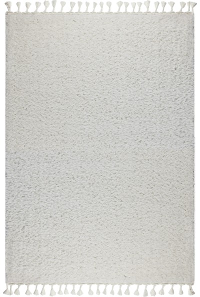 Koza Halı Marakesh Beyaz Shaggy Halı 0277I 80 x 150 Koza Halı Marakesh Beyaz Shaggy Halı 0277I 80 x 150