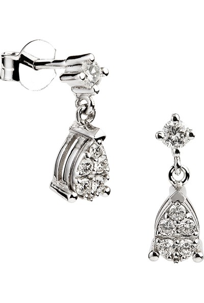 Clavis Jewelry Damla Şeklinde Pırlanta Kolye 8 Ayar Clavis Jewelry Damla Şeklinde Pırlanta Kolye 8 Ayar