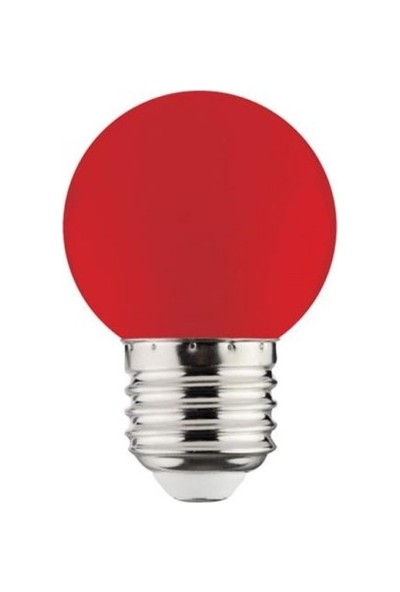 Sorti SR-4950-R 2 W E-27 Duy Kırmızı LED Gece Lambası Ampulü Sorti SR-4950-R 2 W E-27 Duy Kırmızı LED Gece Lambası Ampulü