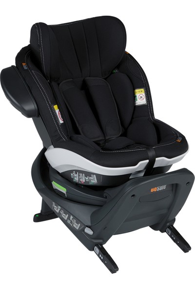 BeSafe Izi Turn I-size 0-18 kg 360 ° Dönebilen İsofix'li Oto Koltuğu Siyah BeSafe Izi Turn I-size 0-18 kg 360 ° Dönebilen İsofix'li Oto Koltuğu Siyah