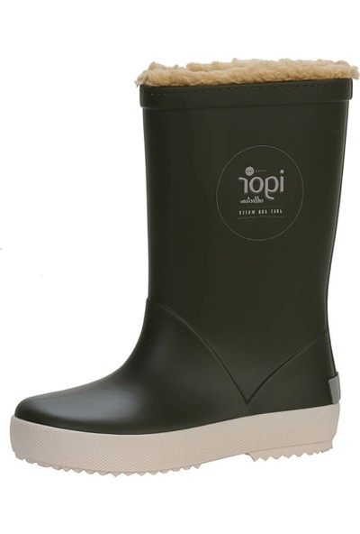 Igor Splash Nautıco Borreguıto Haki Erkek Çocuk Yağmur Çizmesi