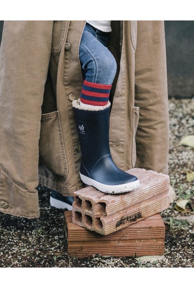 Igor W10207-003 Splash Nautıco Içi Kürklü Çocuk Yağmur Botu