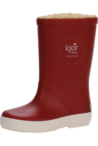 Igor W10207-003 Splash Nautıco Içi Kürklü Çocuk Yağmur Botu