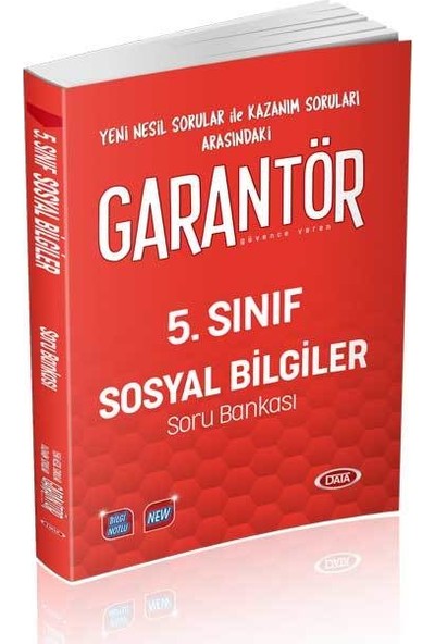Sosyal Bilgiler Garantör Soru Bankası 5. Sınıf