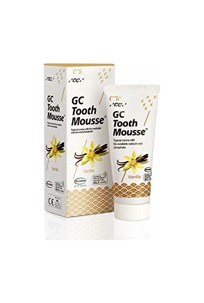 Gc Tooth Mousse Vanilya aromalı 40 gr