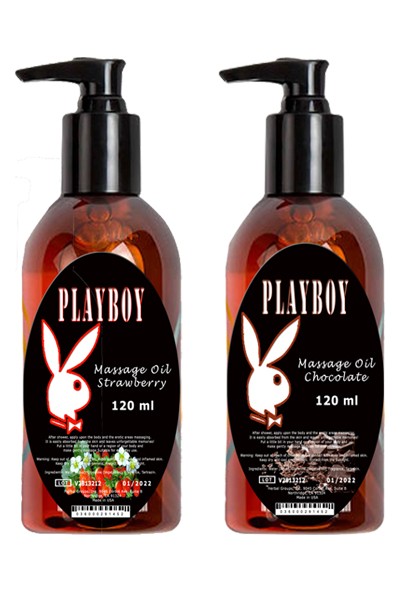 Playboy Massage Oil Chocolate And Strawberry FRAGRANCES120 ml Çikolata ve Çilek Kokulu Vücut Masaj Yağı Playboy Massage Oil Chocolate And Strawberry FRAGRANCES120 ml Çikolata ve Çilek Kokulu Vücut Masaj Yağı