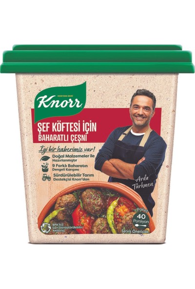 Knorr Şef Köftesi İçin Baharatlı Çeşni 110 gr