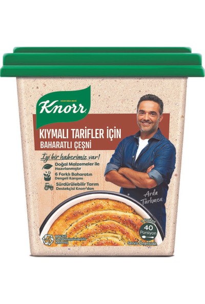 Knorr Kıymalı Tarifler İçin Baharatlı Çeşni 110 gr