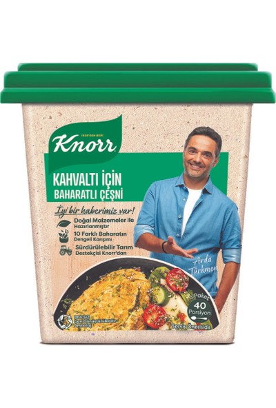 Knorr Kahvaltı İçin Baharatlı Çeşni 75 gr