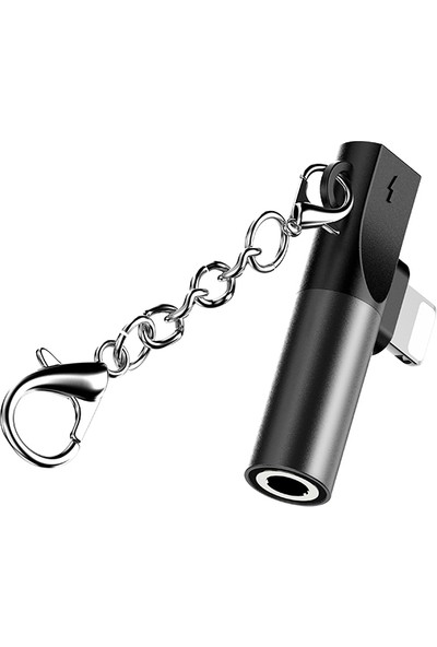 Codegen Apple iPhone Lightning + 3.5mm Stereo Dönüştürücü Çoklayıcı Siyah Adaptör CDG-CNV48 Codegen Apple iPhone Lightning + 3.5mm Stereo Dönüştürücü Çoklayıcı Siyah Adaptör CDG-CNV48