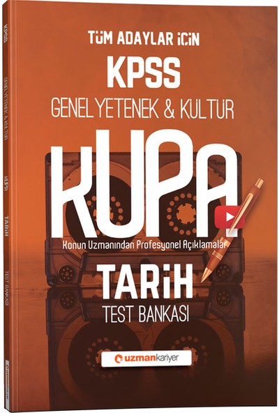 KPSS Kupa 2020 Konu Konu Test Bankası | Tarih KPSS Kupa 2020 Konu Konu Test Bankası | Tarih