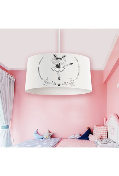 Homessa Balerin HÇA2023 Çocuk Odası Sarkıt Avize