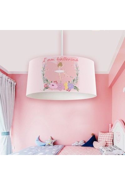 Homessa Balerin HÇA2016 Çocuk Odası Sarkıt Avize