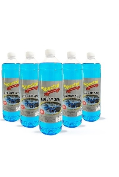 Spectre - 12° Antifrizli & Şampuanlı Cam Suyu 1 Lt x 5 Adet Spectre - 12° Antifrizli & Şampuanlı Cam Suyu 1 Lt x 5 Adet