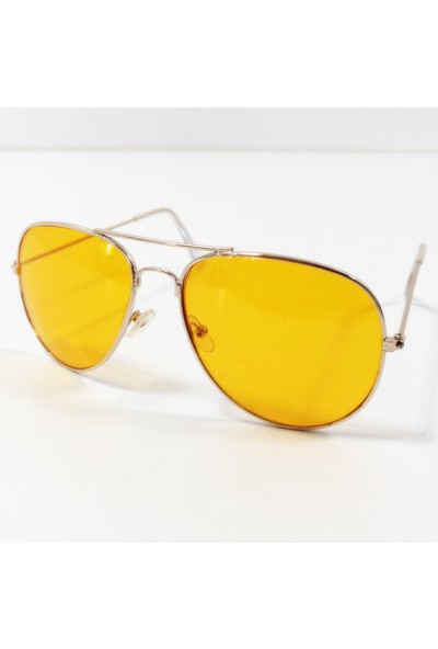 Transformacion Metal Çerçeve Gece Sürüş ve Sis Gözlüğü Gözlük Tutucu Hediyeli