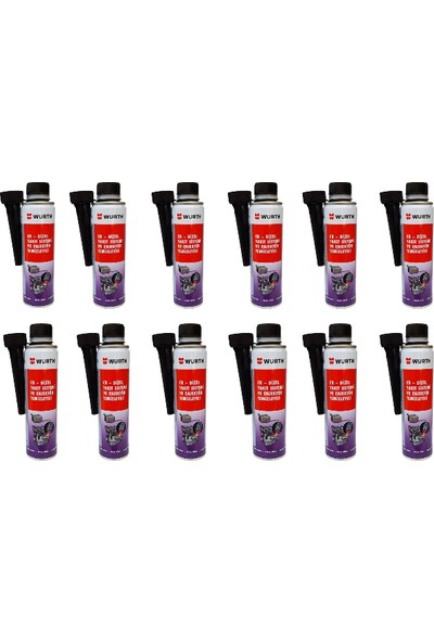 Würth Cr Dizel Enjektör Temizleyici 300 ml 12 Adet 1 Koli