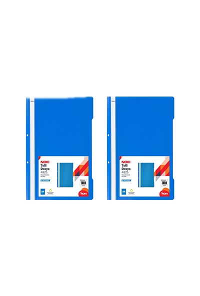 Noki Telli Dosya Mavi 100 Adet