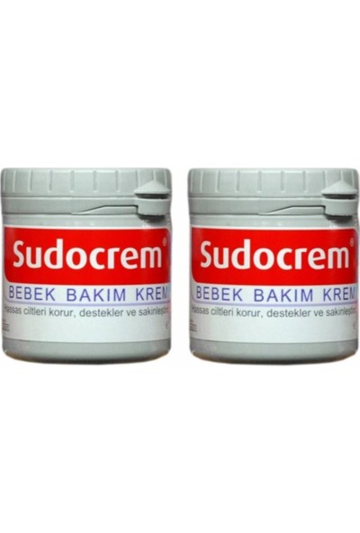 Sudocrem Bebek Bakım Kremi 60 gr x 2 Adet Sudocrem Bebek Bakım Kremi 60 gr x 2 Adet