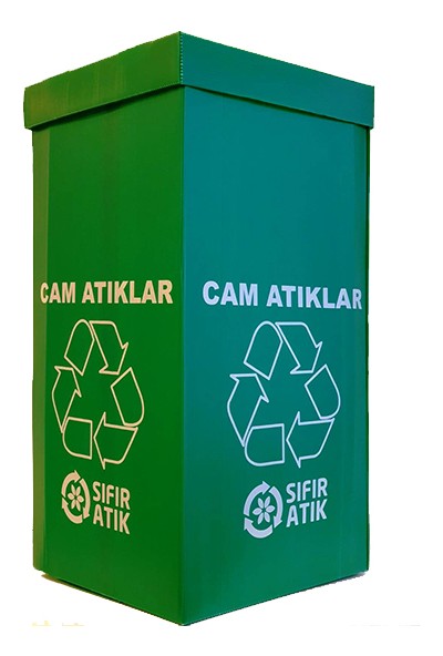 Tuncel Teknik Sıfır Atık Kolisi 70 Litre-Cam Atık Tuncel Teknik Sıfır Atık Kolisi 70 Litre-Cam Atık