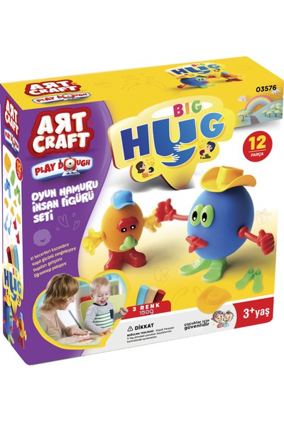 Art Craft İnsan Figürü Seti Oyun Hamuru 150 gr Art Craft İnsan Figürü Seti Oyun Hamuru 150 gr