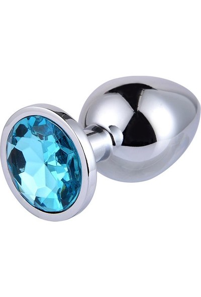 Meyra Best Kristal Taşlı Metal Anal Plug Large Büyük Boy Meyra Best Kristal Taşlı Metal Anal Plug Large Büyük Boy