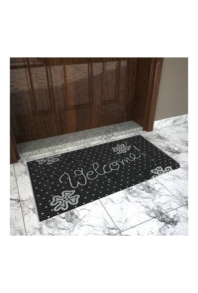Balat Halı Dekoratif Halılı Kapı Önü Paspası Linea welcome Balat Halı Dekoratif Halılı Kapı Önü Paspası Linea welcome