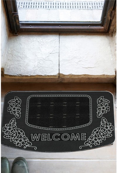 Balat Halı Dekoratif Halılı Kapı Önü Paspası Linea welcome Balat Halı Dekoratif Halılı Kapı Önü Paspası Linea welcome