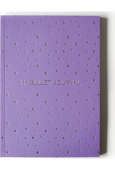 Pulp Bullet Journal Purple Noktalı Defter (A5) Pulp Bullet Journal Purple Noktalı Defter (A5)