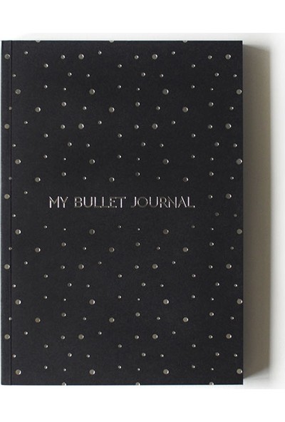 Pulp Bullet Journal Black Noktalı Defter (A5) Pulp Bullet Journal Black Noktalı Defter (A5)
