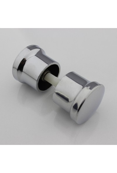 Seta 1 Takım Duşakabin Kulpu 1 Kapaklık Duşakabin Kulp Krom Iç Dış Topuz Kulp