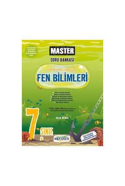 Okyanus 7. Sınıf Master Fen Bilimleri Soru Bankası Okyanus 7. Sınıf Master Fen Bilimleri Soru Bankası