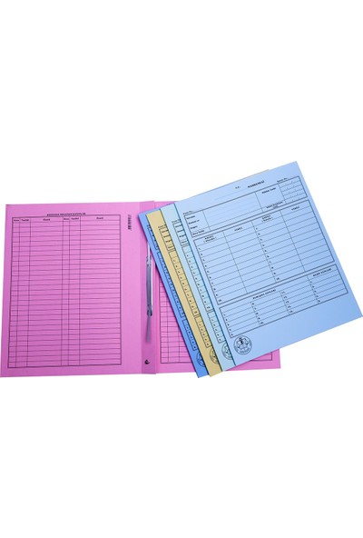 Özkan Baro Dosyası Avrupa 50li Sarı Bm463 Özkan Baro Dosyası Avrupa 50li Sarı Bm463