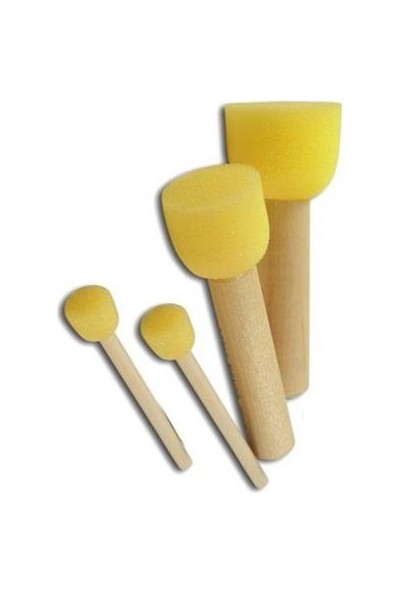 Kosida Sünger Fırça Seti 4lü Pon-Pon Fırça Set A10502