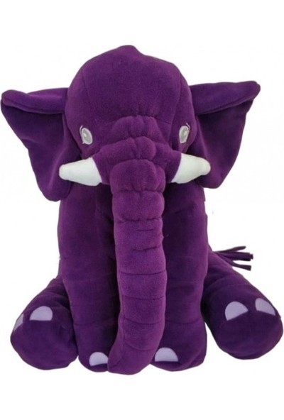 Uyku Arkadaşım Fil Mor 60 cm Jumbo Boy