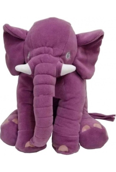Uyku Arkadaşım Fil Lila 60 cm Jumbo Boy
