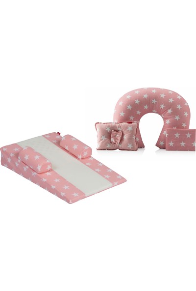 Moje Hopibaby Moje Emzirme Seti 4'lü Set - Pembe