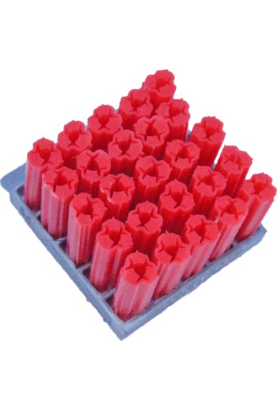 Dübelci̇ Plastik Dübel Beton Plug Expandet 6 x 25 mm 25'li